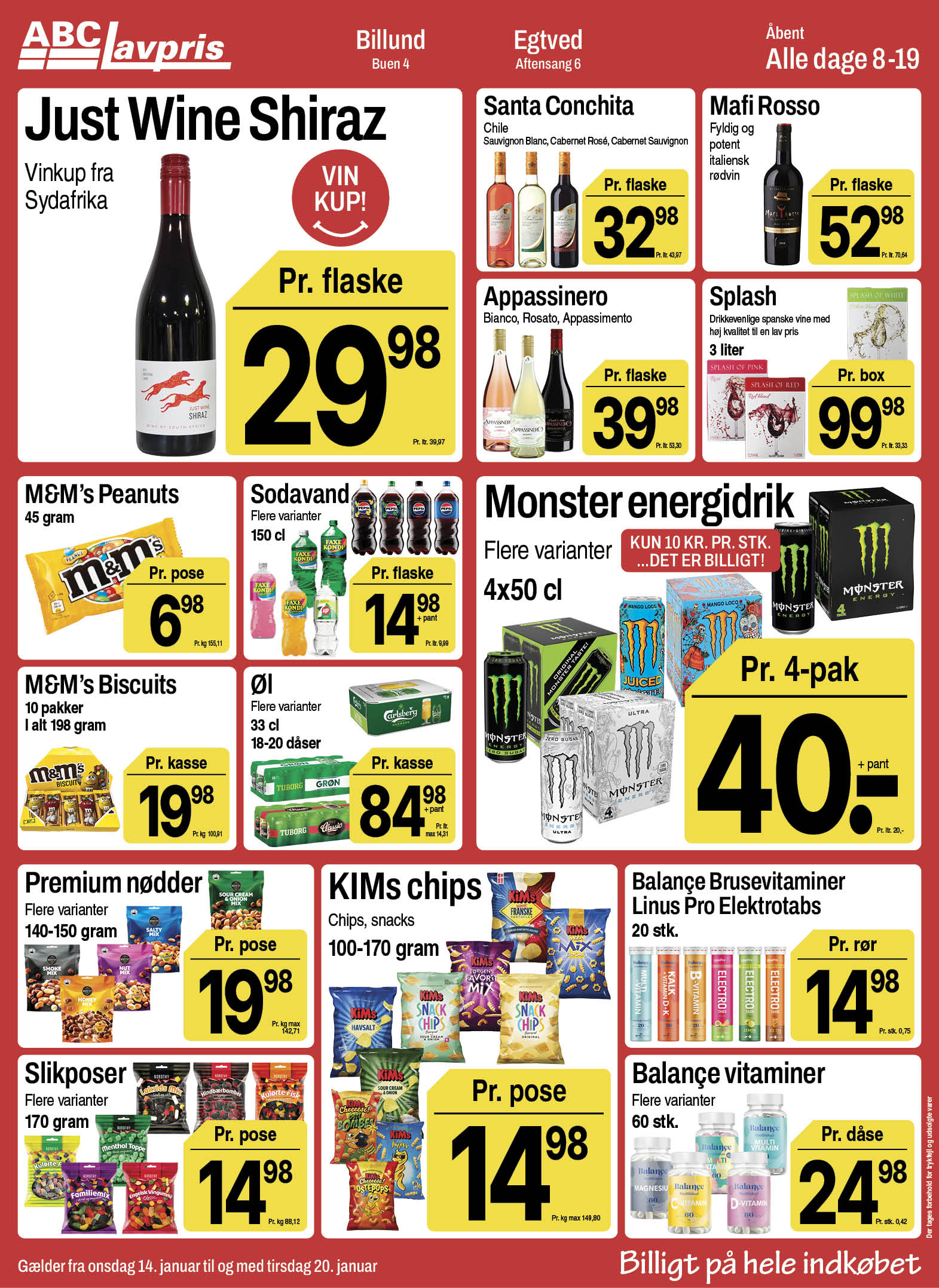 Just Wine Shiraz hos ABC Lavpris | Goma